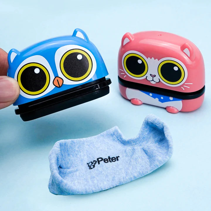 Black Ink stamp – TheKiddoSpace NZ | Name Stamps for Clothes ...